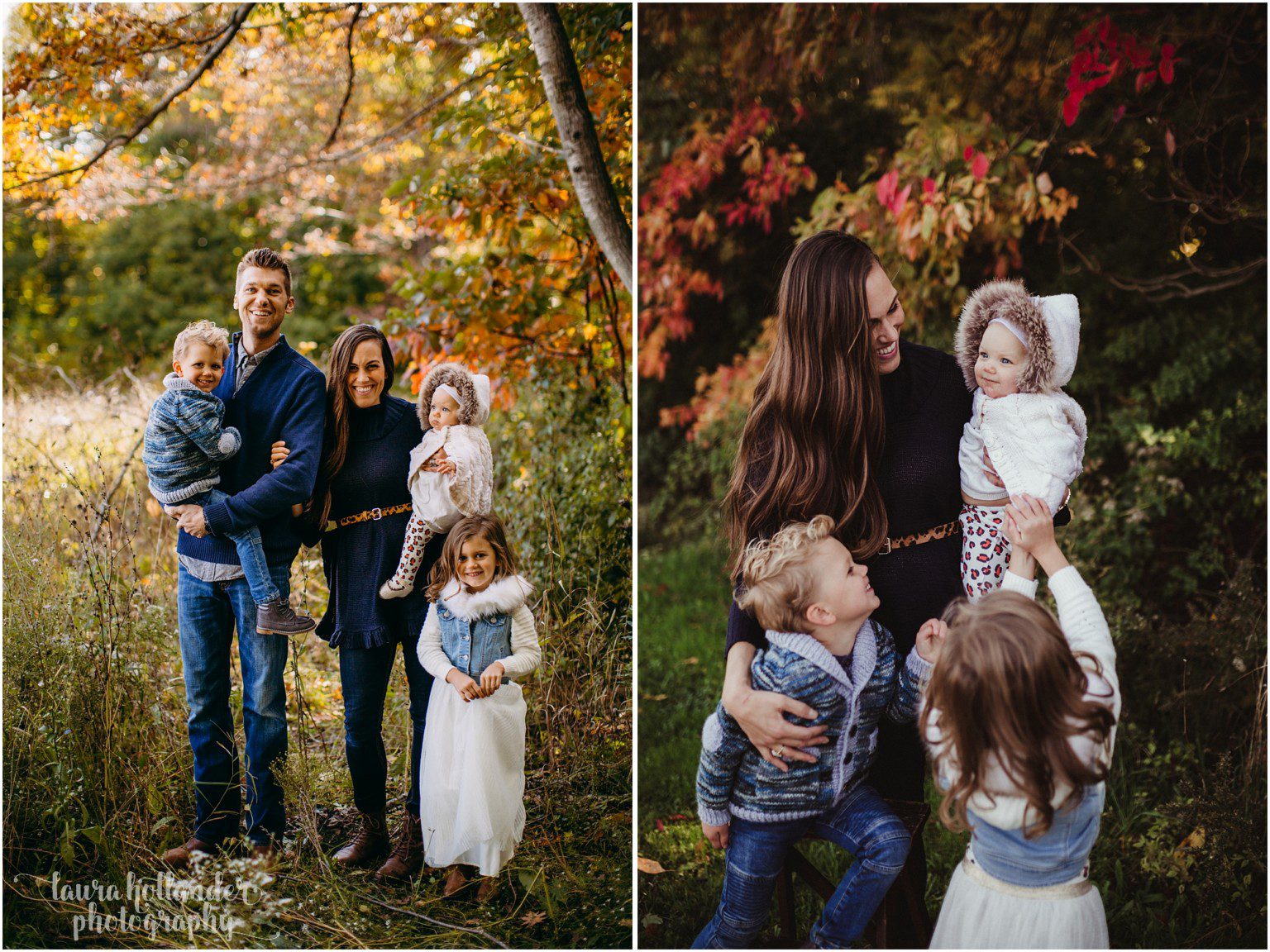 Fall family portraits in Grand Rapids | Laura Hollander Photography