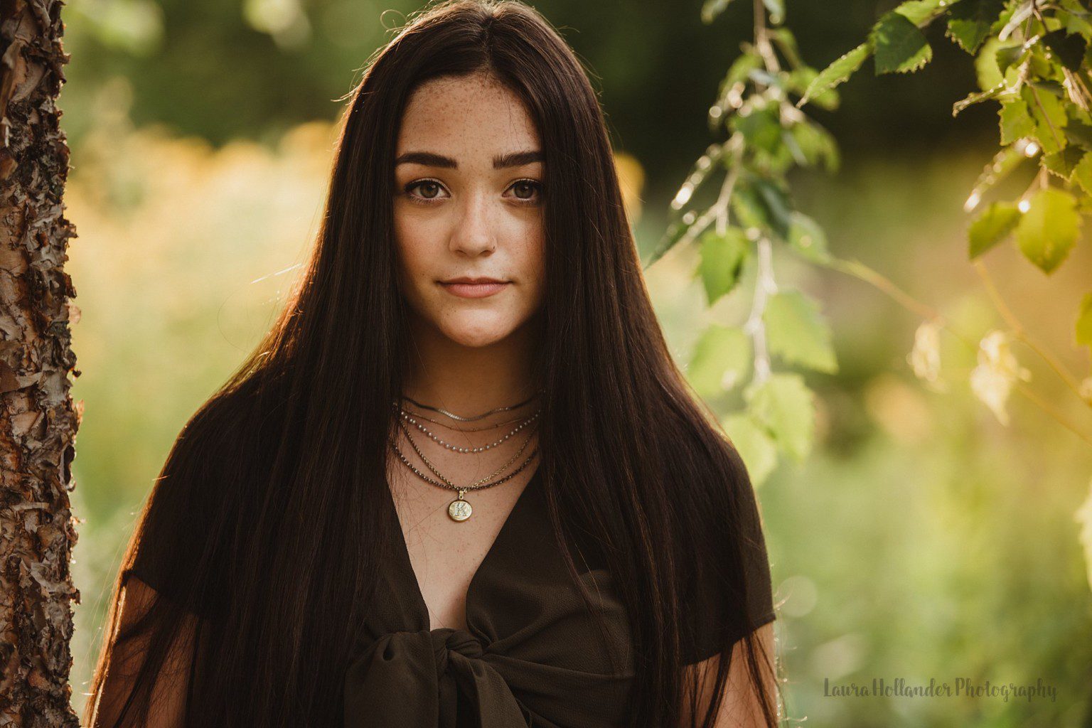 Senior portraits at Historic Bridge Park with Laura Hollander ...
