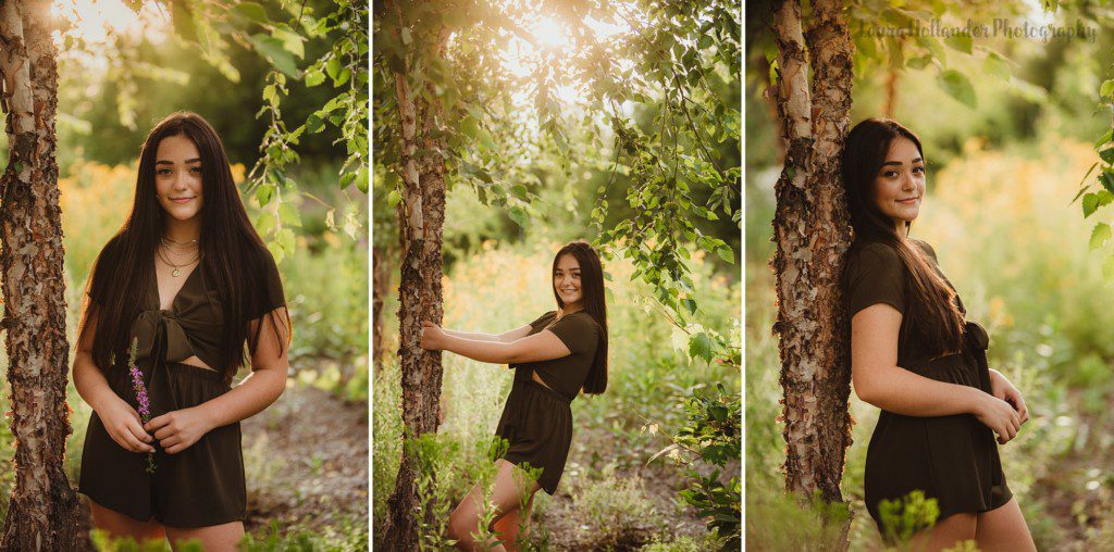 Senior portraits at Historic Bridge Park with Laura Hollander ...